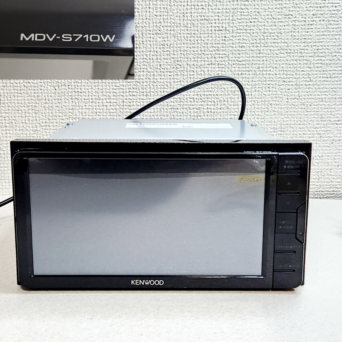 Yahoo!オークション - KENWOOD ケンウッド MDV-S710W 彩速メモリーナビ...