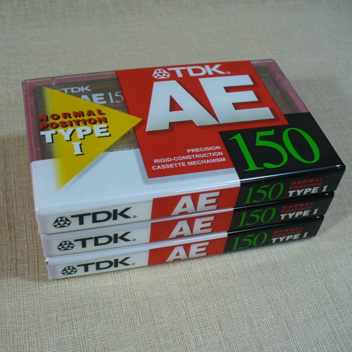 Yahoo!オークション - カセットテープ ノーマル TDK AE-150 3巻セット ...