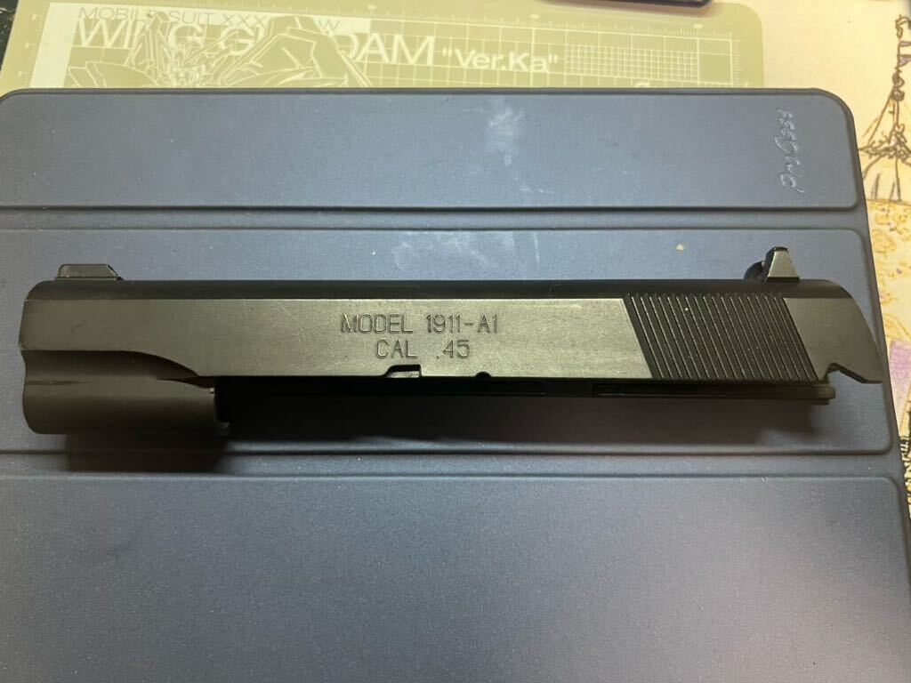 Yahoo!オークション - WA 1911 A1 MEU スライド ノッチプレート付き HW...