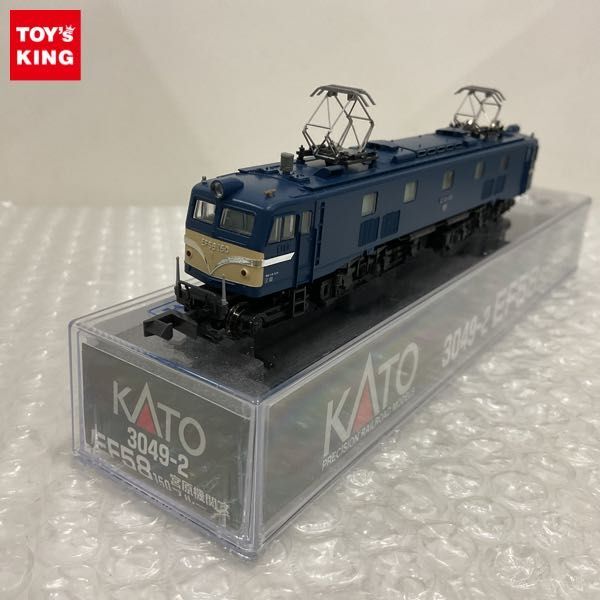 Yahoo!オークション - 1円〜 動作確認済 KATO Nゲージ 3049-2 EF58 150...