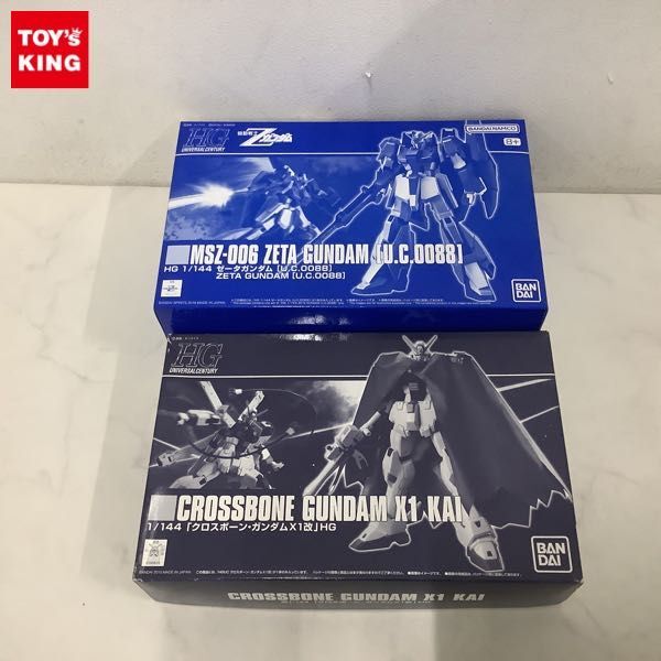 1円〜 HGUC 1/144 クロスボーン ガンダムX1改 ゼータガンダム U.C.0088(その他)｜売買されたオークション情報、yahooの商品情報をアーカイブ公開 - オークファン ...