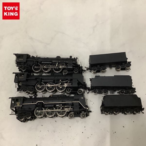 Yahoo!オークション - 1円〜 ジャンク 天賞堂 HOゲージ C62 2 日立 蒸...