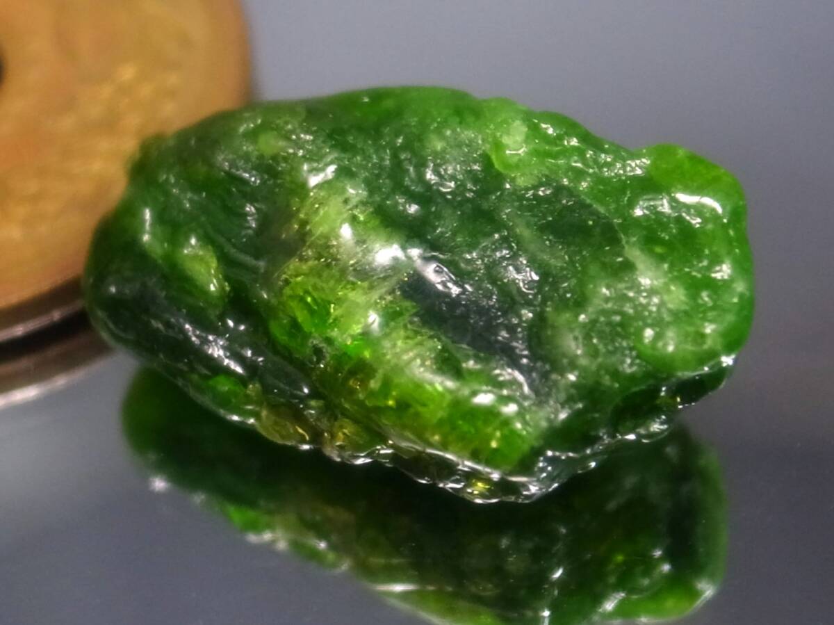 Yahoo!オークション - 11.91ct a 新品・濃厚グリーン・天然クロムダイ...