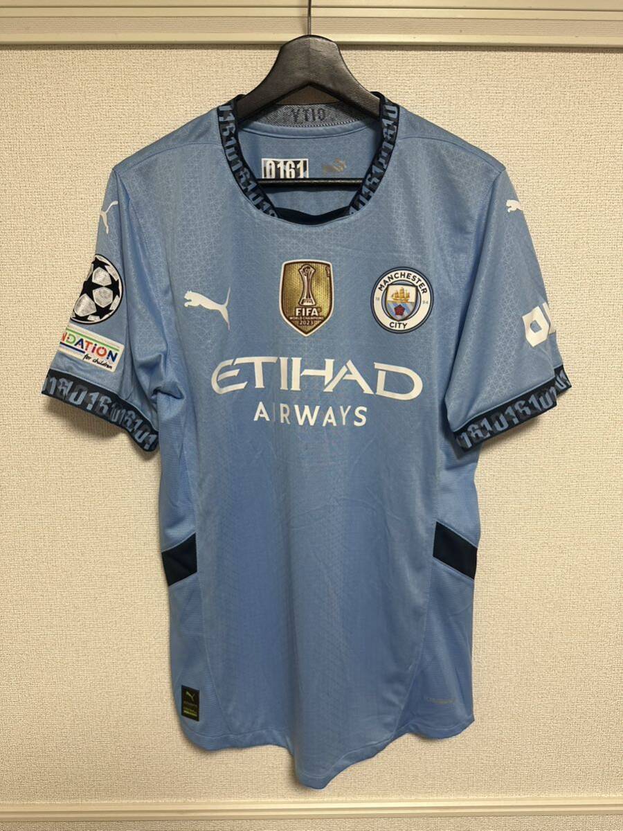 Yahoo!オークション - 2024 マンチェスター・シティFC (H) ユニフォー...