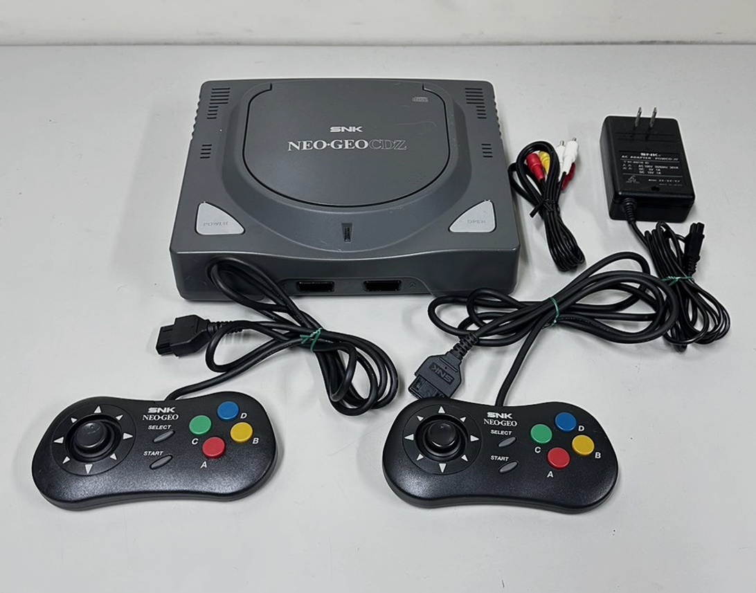 Yahoo!オークション - SNK CD-T02 NEO GEO-CDZ本体+付属品 現状品