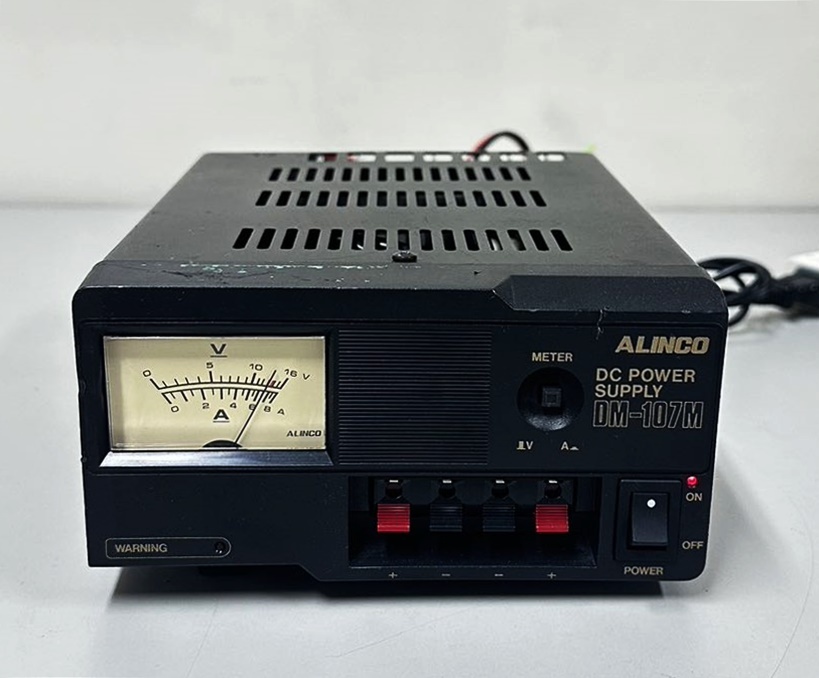 Yahoo!オークション - ALINCO アルインコ 安定化電源 DM-107M 通電確認...