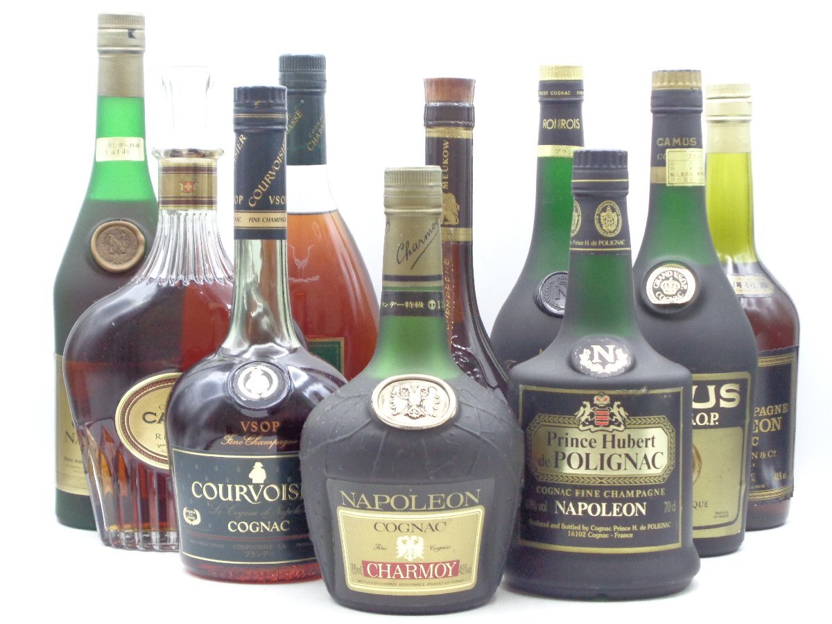 Yahoo!オークション - 同梱不可 1円～コニャック 10本セット カミュVSO...