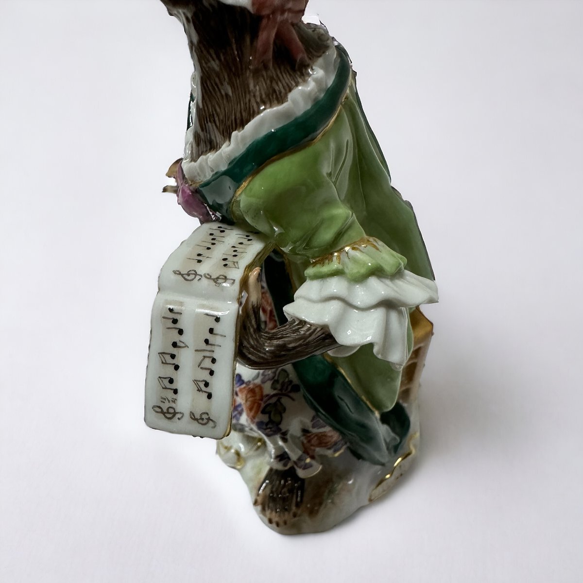 Yahoo!オークション - B142 B144 マイセン 猿の楽隊 モンキーバンド 60...