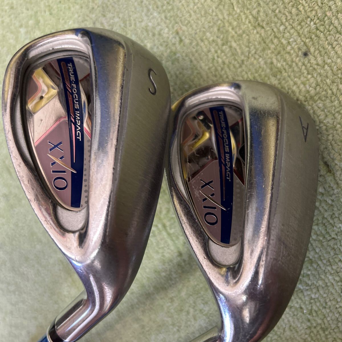 Yahoo!オークション - Z427 XXIO MP1000 AW SW 2本セット 純正カーボン...