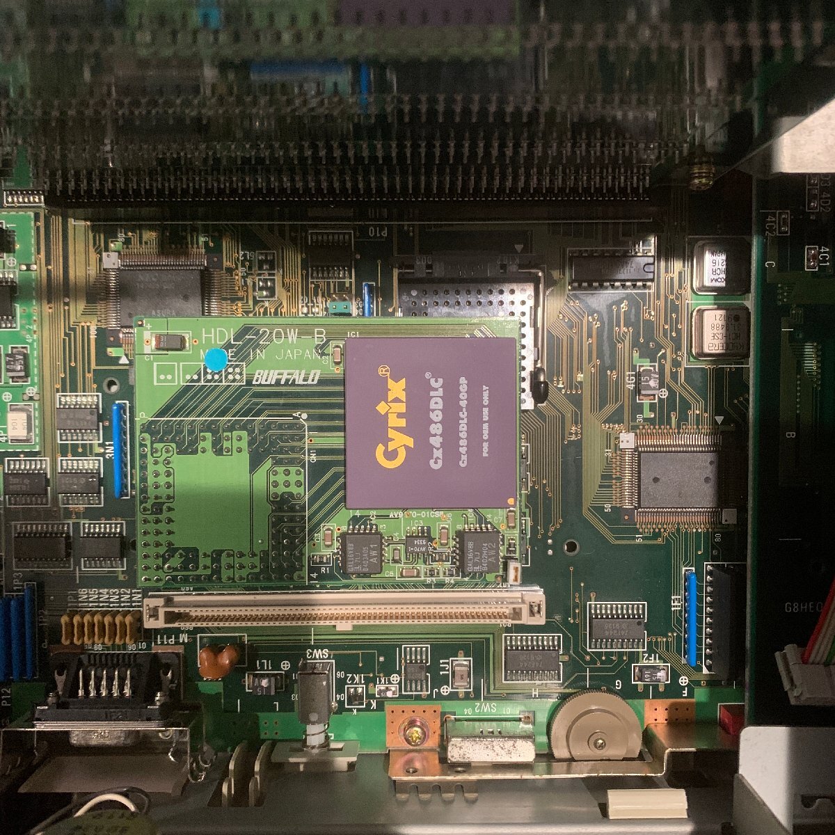 Yahoo!オークション - L490 BUFFALO HDL-20W-B 386から486へのCPUアク...
