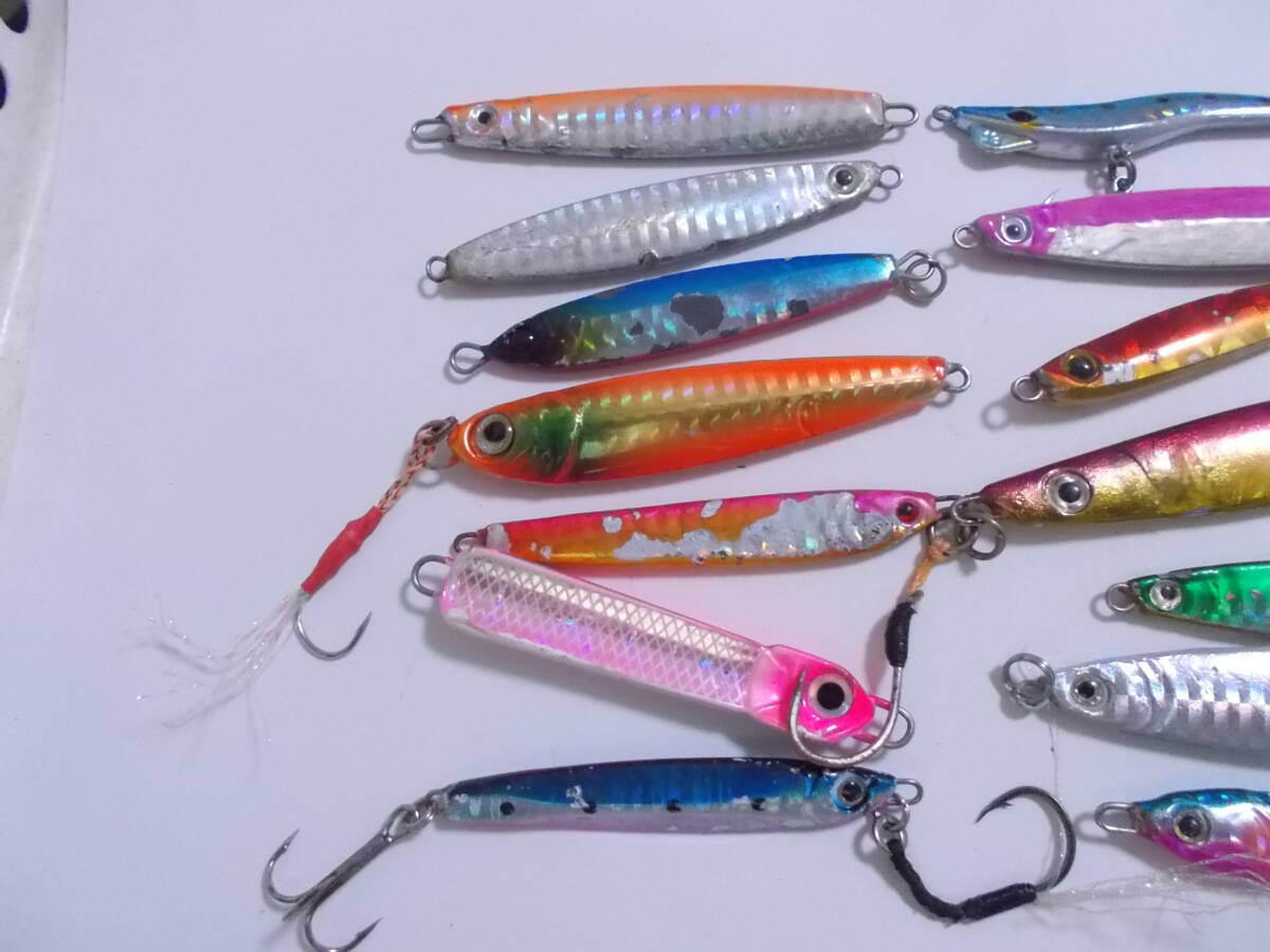 Yahoo!オークション - 中古 メタルジグ 約18～40g 14本セット クーポン...