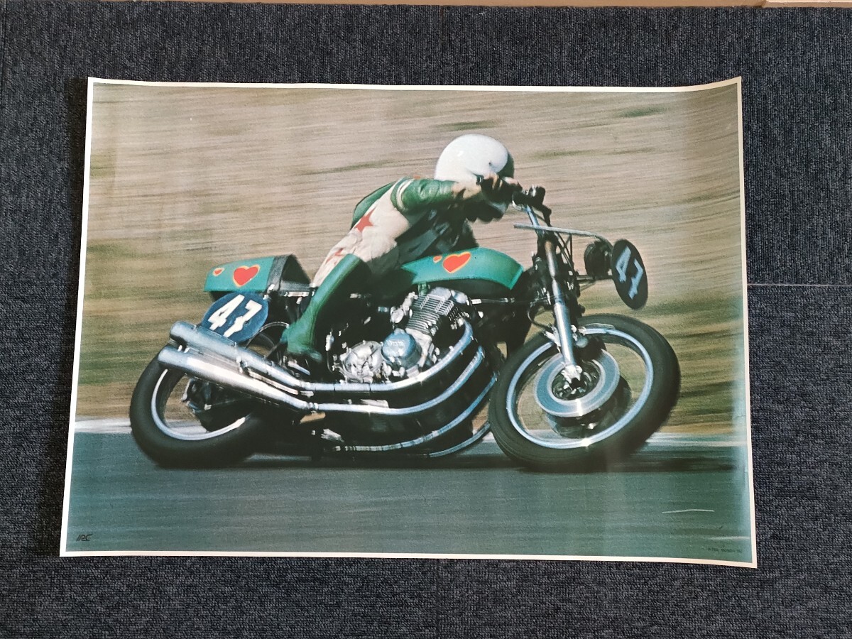 レトロ バイク レース HONDA R-750 ポスター 74.3×53cm インテリア(ポスター)｜売買されたオークション情報、yahooの商品情報をアーカイブ公開 - オークファン ...