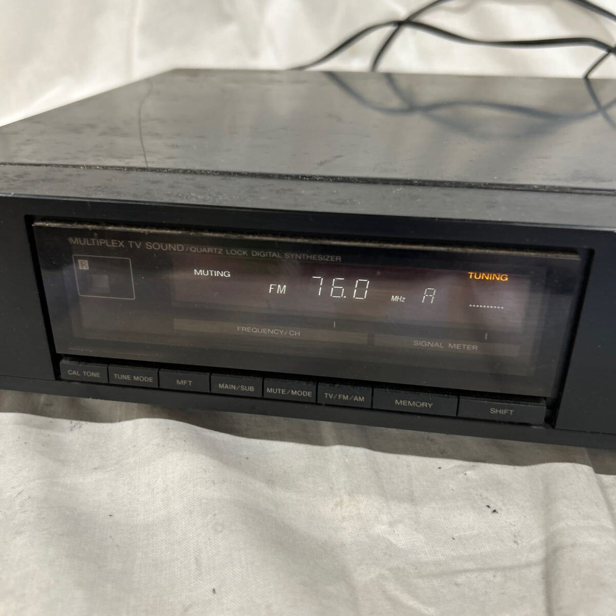 skay-373 SONY ソニー ST-S222ESR チューナー AM/FM/TV/ ブラック 通電のみ確認(チューナー)｜売買されたオークション情報、yahooの商品情報をアーカイブ公開 ...