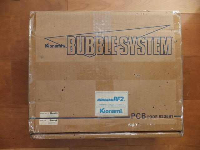 Yahoo!オークション - Konami BUBBLE SYSTEM 専用空箱