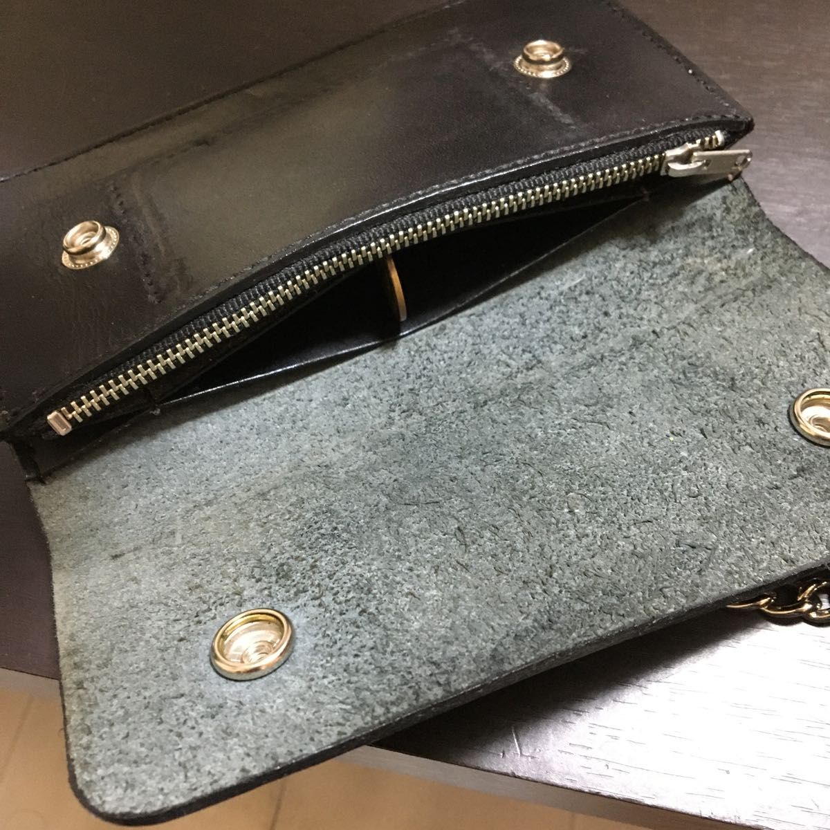 トラッカーウォレット オモシーチャンネル Calee×tsy レザー トラッカーウォレット オモシーチャンネル Calee×tsy レザー