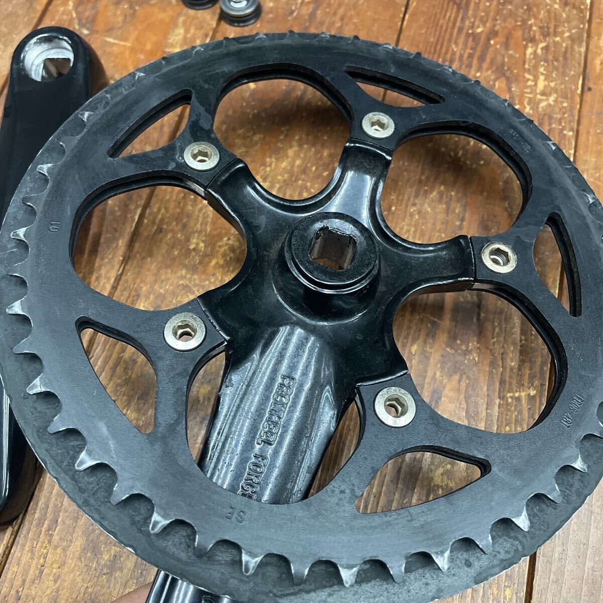 Yahoo!オークション - 48T シングルクランク ミニベロ等に まあまあ綺...