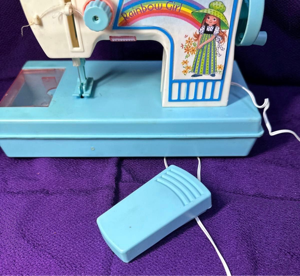 てれちゃんのミシン 当時物 昭和レトロ アンティーク 玩具 てれちゃんのミシン 当時物 昭和レトロ アンティーク 玩具