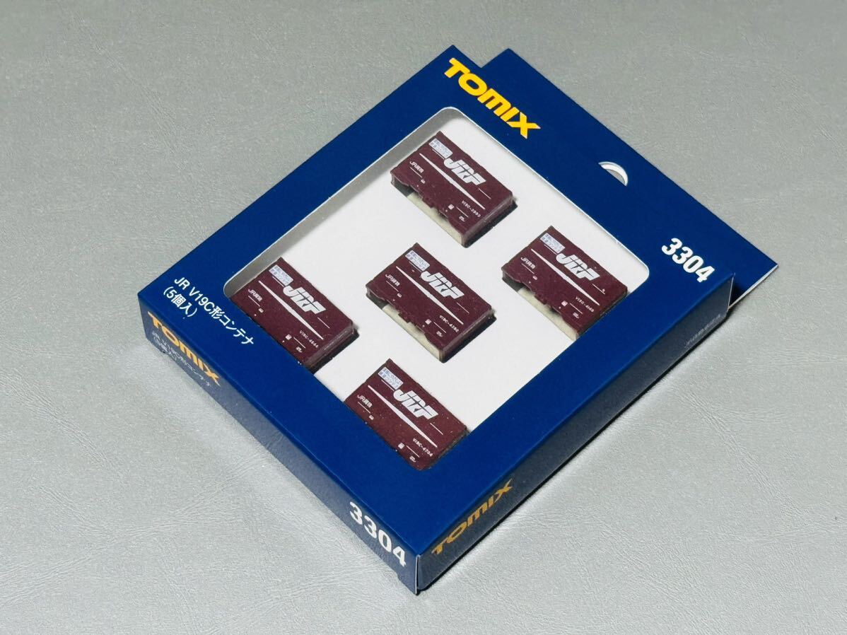 Yahoo!オークション - 新品 未使用 TOMIX 3304 JR V19C コンテナ 5個...