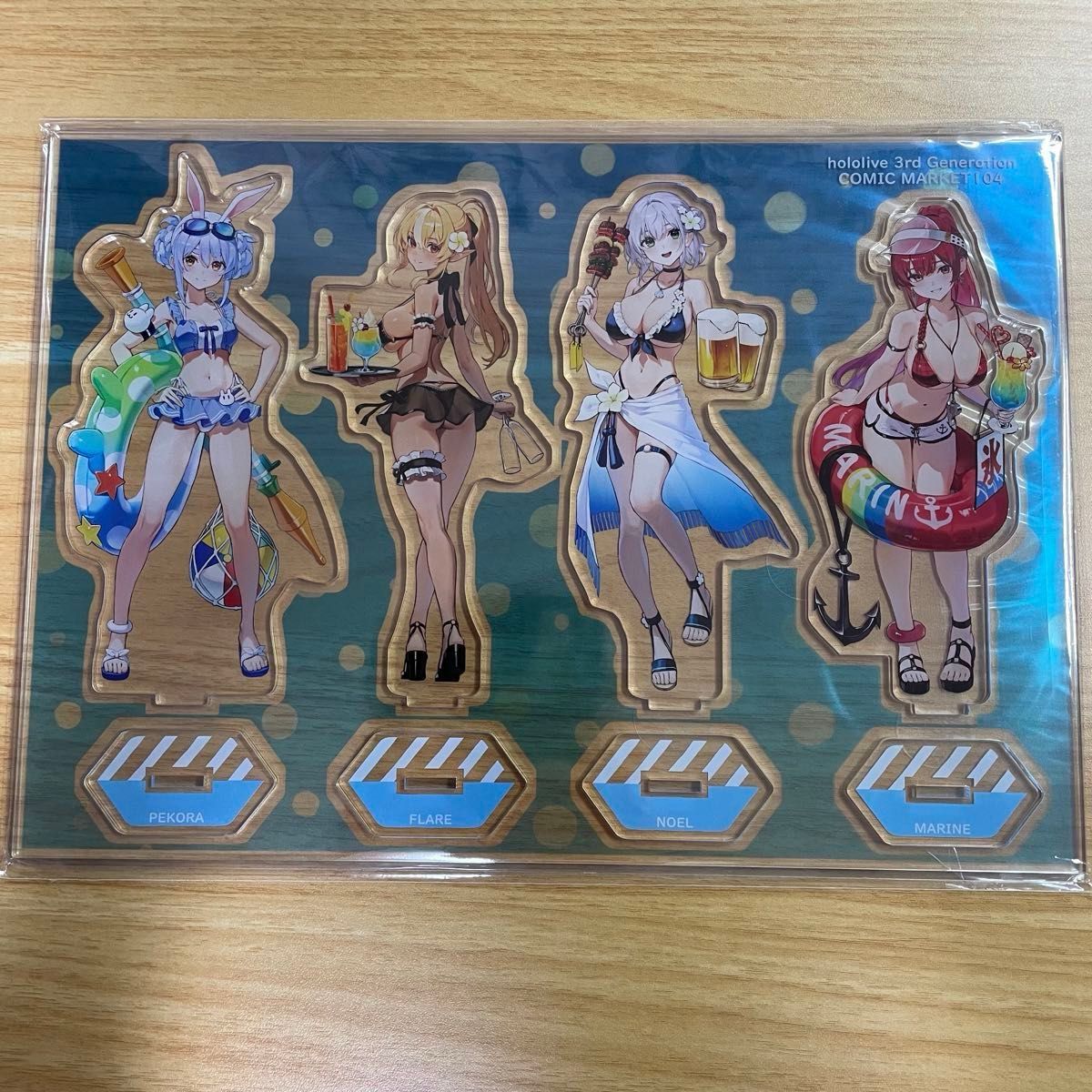 ホロライブ 三期生 水着 アクリルスタンド コミケ C104 おわた社 ホロライブ 三期生 水着 アクリルスタンド コミケ C104 おわた社
