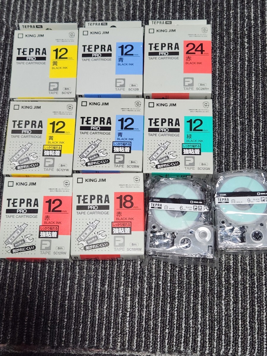 Yahoo!オークション - 【新品】KINGJIM TEPRA PRO 10SET