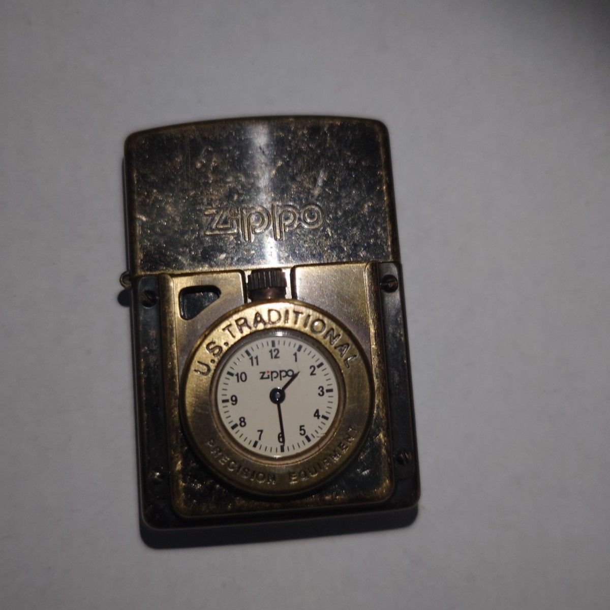 ジッポ 時計付き ZIPPO U S TRADITIONAL トラディショナル ジッポ 時計付き ZIPPO U S TRADITIONAL トラディショナル