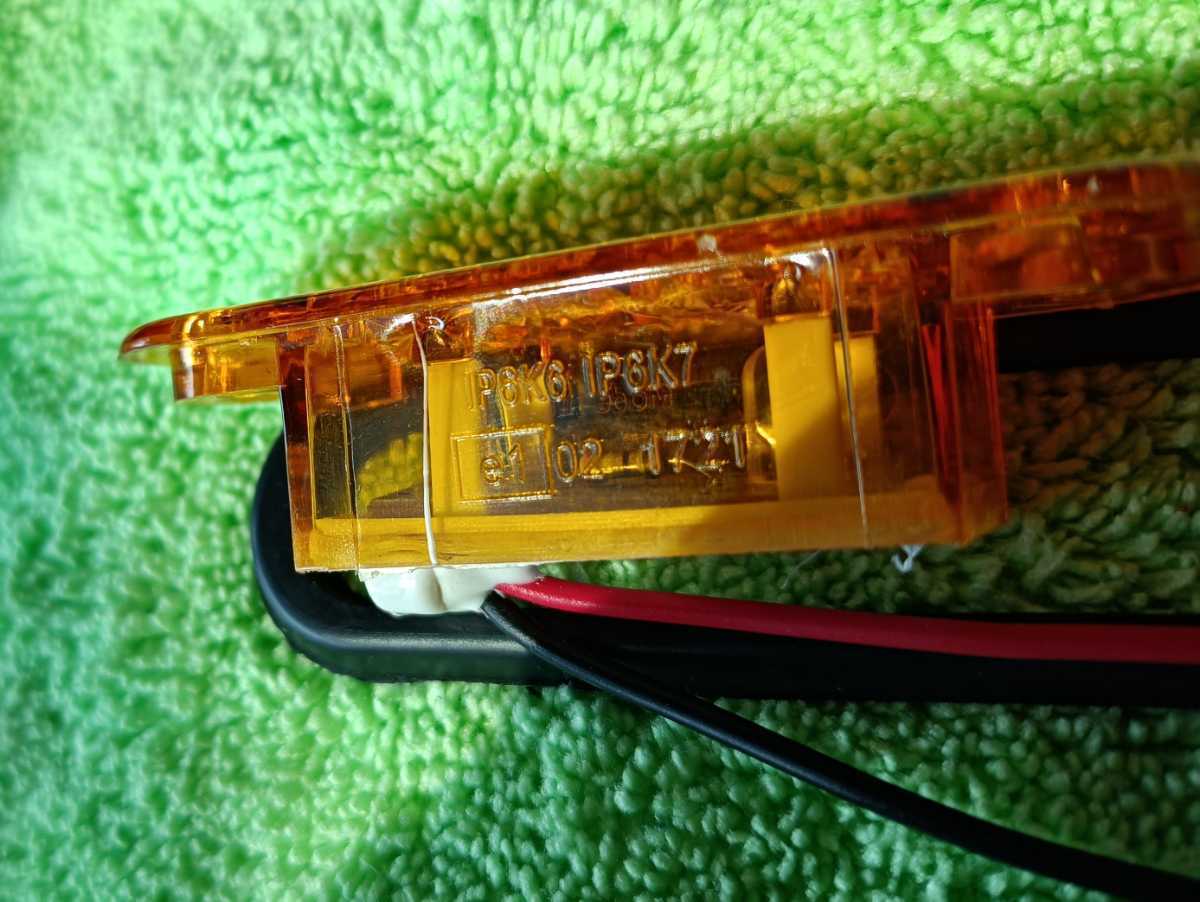 Yahoo!オークション - 埋め込マーカー HELLA製 ledマーカー2led 濃い...