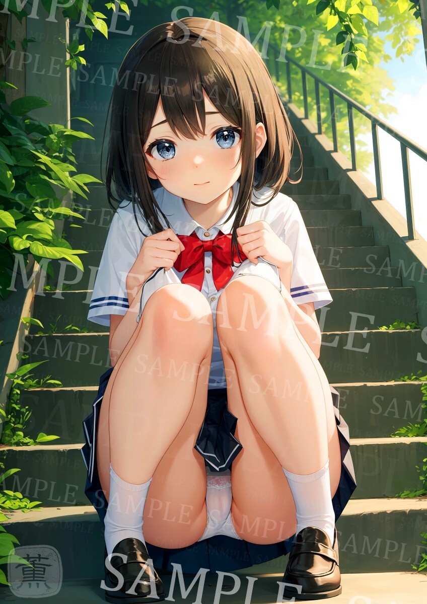 Yahoo!オークション - 3073【おまけあり】パンチラ オリジナル A4 アー...