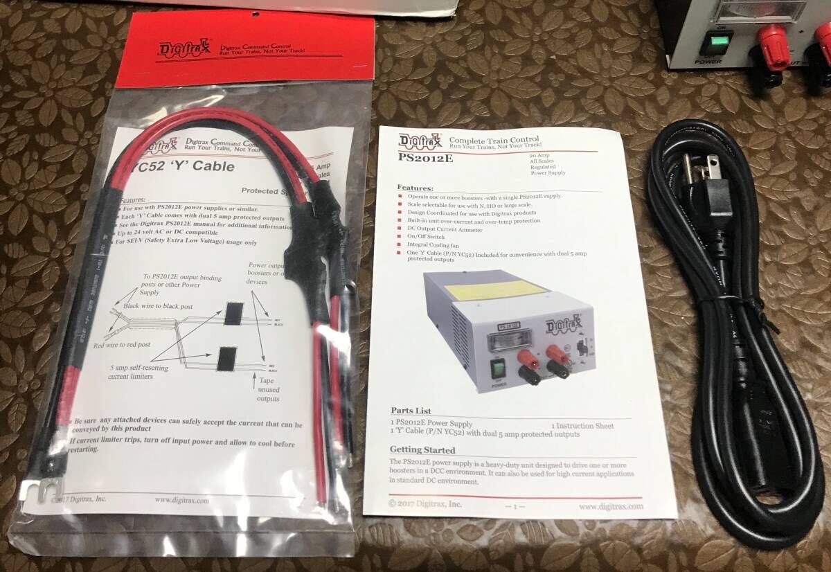 Yahoo!オークション - KATO Digitrax PS-2012E DCC 20A電源