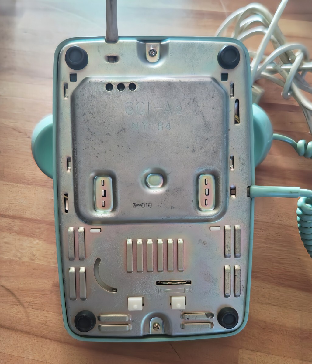 Yahoo!オークション - ダイヤル式 電話機 / 601-a2 #アンティーク 昭和...