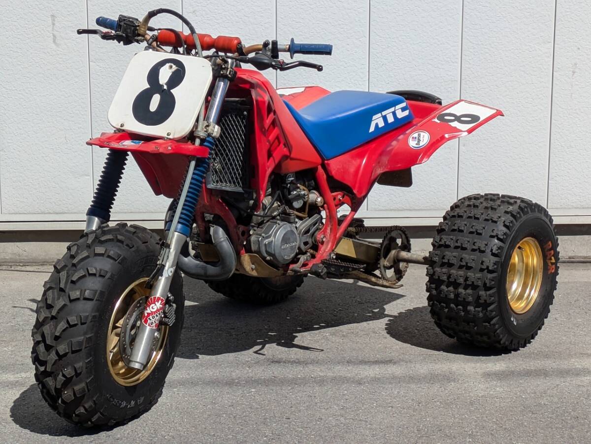 八戸発 ホンダ HONDA 三輪 バギー トライク オフロード ATC250R TB06 エンジン始動確認済み 取説あり 売切(トライク)｜売買されたオークション情報、yahooの商品情報を ...