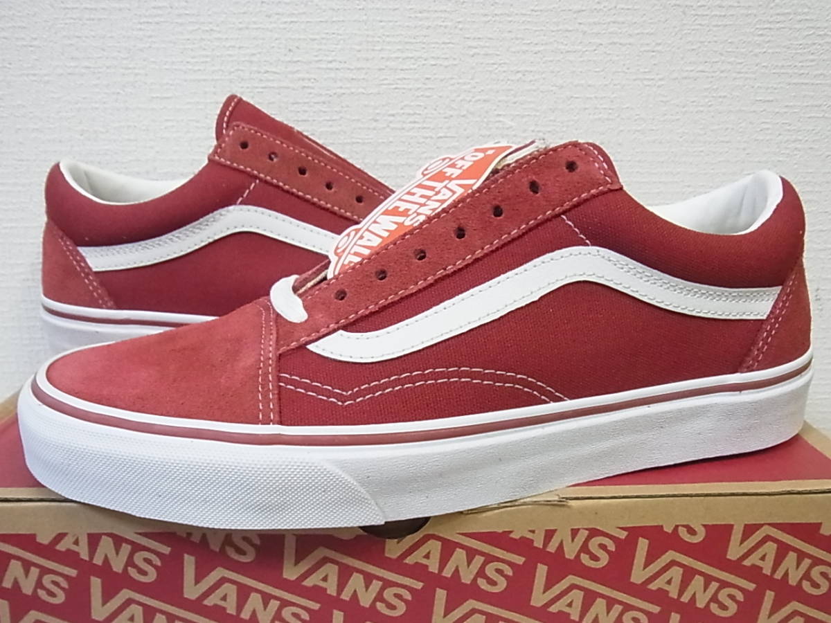 Yahoo オークション 新品箱付 Vans Old Skool Brick R Red True Whit