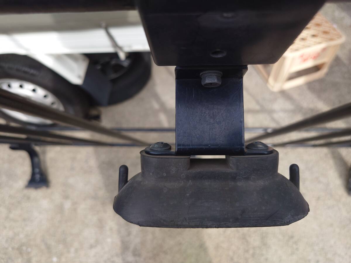 Yahoo!オークション - 訳あり U71系 軽バン用 ルーフキャリア 支柱3本...