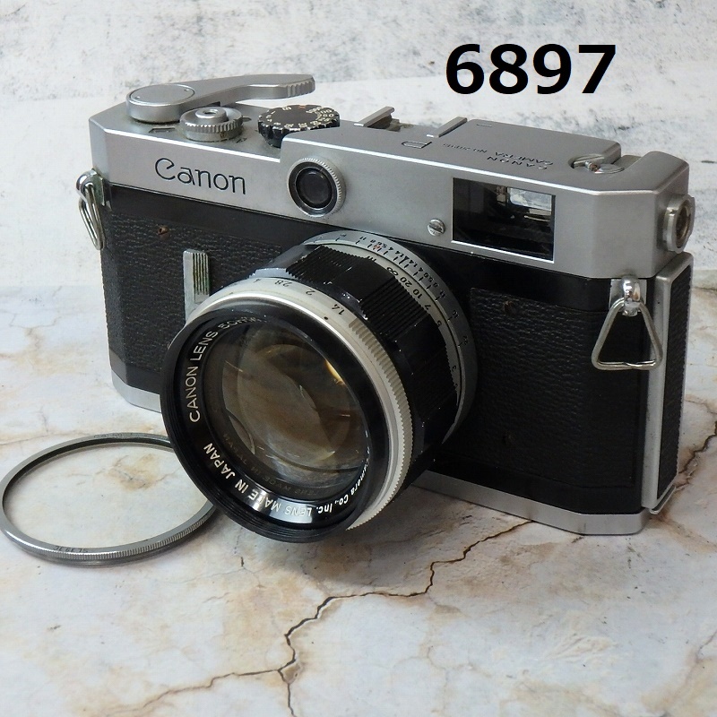 Yahoo!オークション - FK-6897 CANON P レンジファインダー 50mm 1 1....