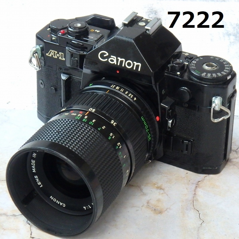 Yahoo!オークション - FK-7222 CANON A-1 マニュアルフォーカス フィ...