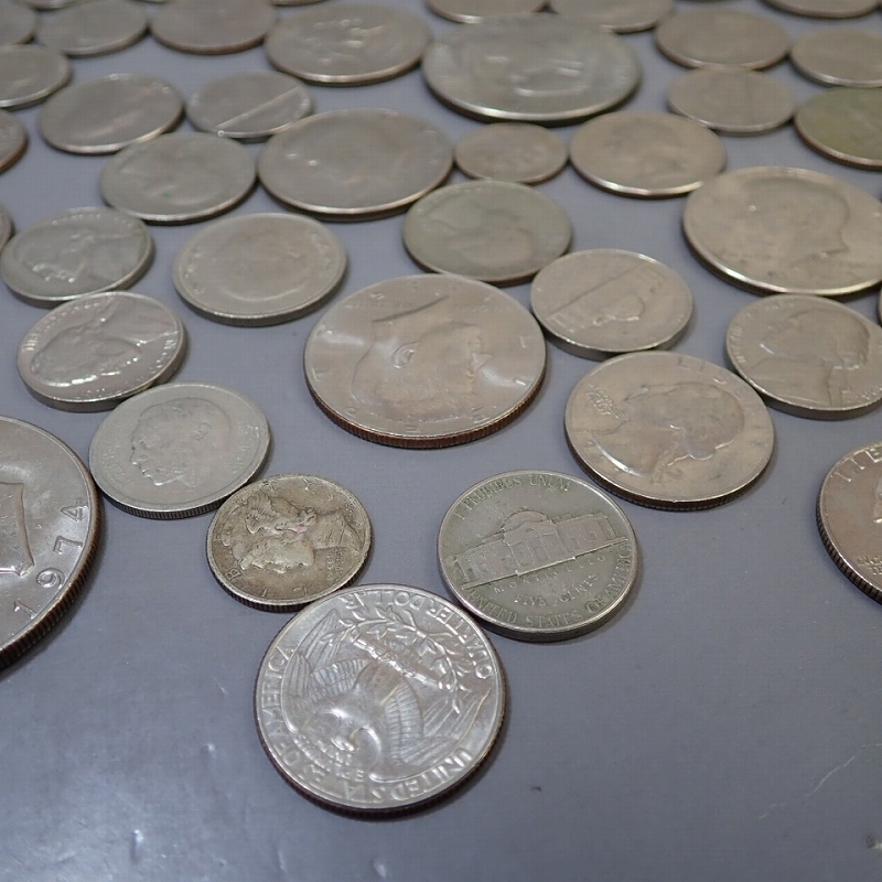 Yahoo!オークション - FK-7312 アメリカ 1ドル銀貨（大型）など 硬貨 ...