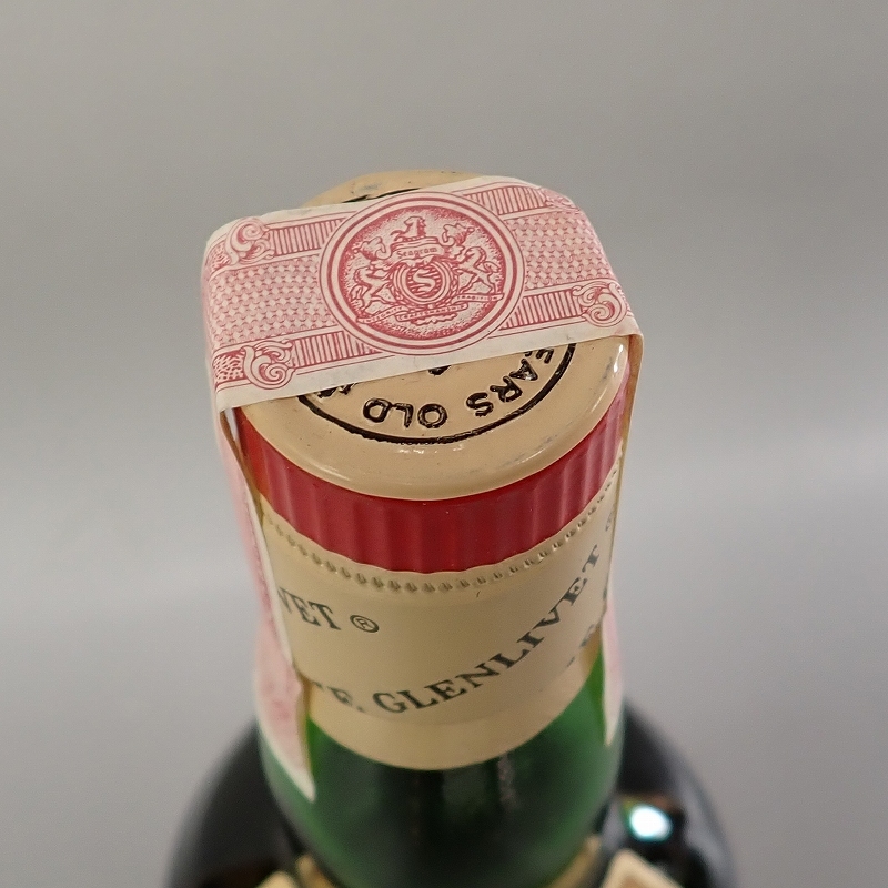 Yahoo!オークション - FK-5884 未開栓 古酒 ウイスキー GLENLIVET 12...
