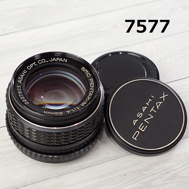 Yahoo!オークション - FK-7577 SMC PENTAX-M 1 1.4 50㎜ 20240929