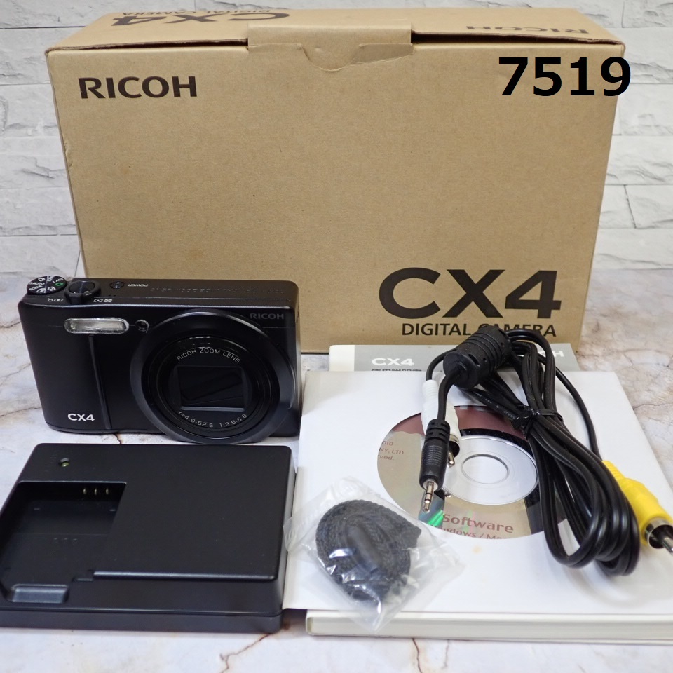 Yahoo!オークション - FK-7519 RICOH CX4 箱 付属品 コンデジ 2024092...