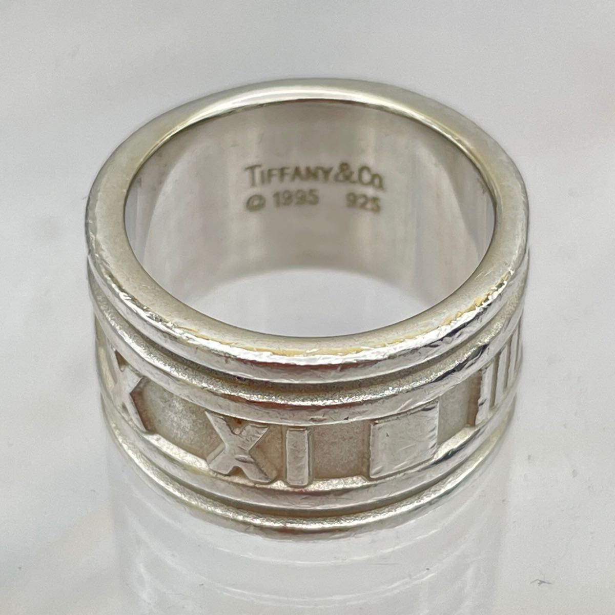 Tiffany&Co ティファニー アトラス ワイドリング 指輪 SV925 10 Tiffany&Co ティファニー アトラス ワイドリング 指輪 SV925 10