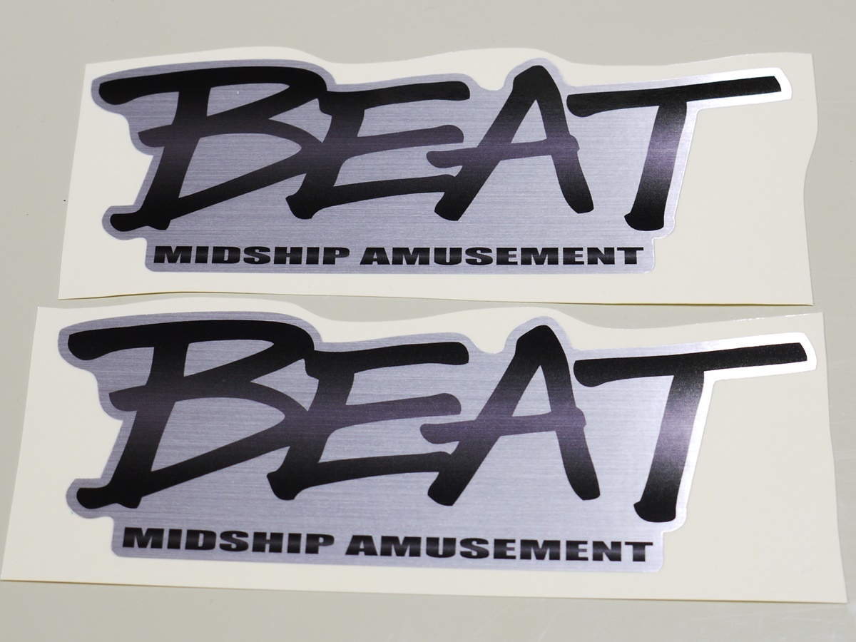 Yahoo!オークション - 【ホンダビートPP1】BEATデカールステッカー【ヘ...