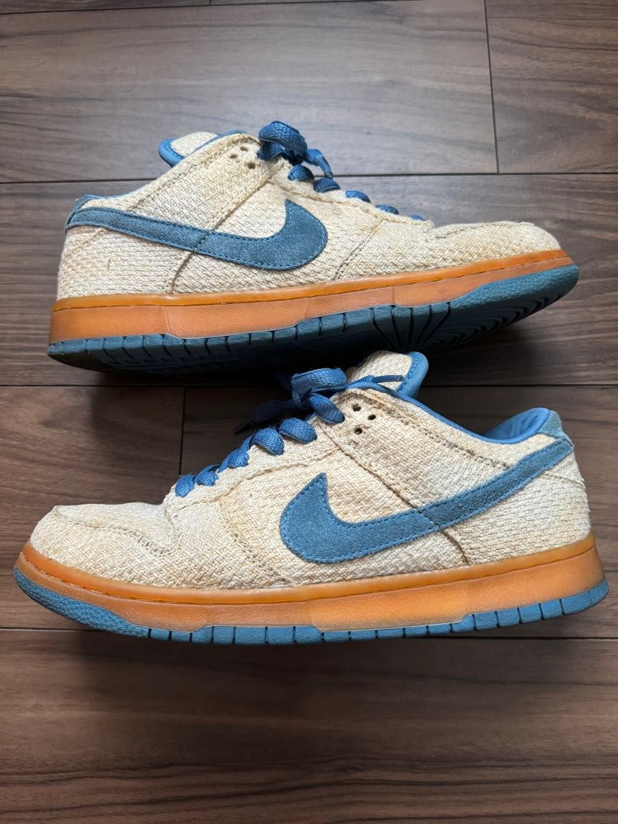 DUNK SB LOW Blue Hemp 27cm NIKE ナイキ ダンク ヘンプ レア DUNK SB LOW Blue Hemp 27cm NIKE ナイキ ダンク ヘンプ レア