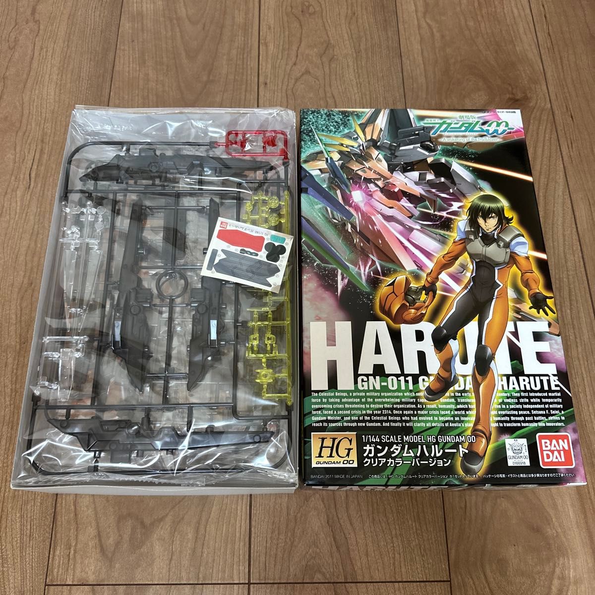 HG 1/144 劇場版ガンダムダブルオー クリアカラーVer 4体セット HG 1/144 劇場版ガンダムダブルオー クリアカラーVer 4体セット
