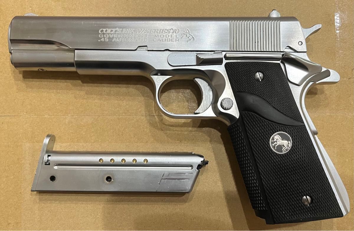 コクサイ コルト スーパー ガバメント カスタム シルバー エアー コクサイ コルト スーパー ガバメント カスタム シルバー エアー