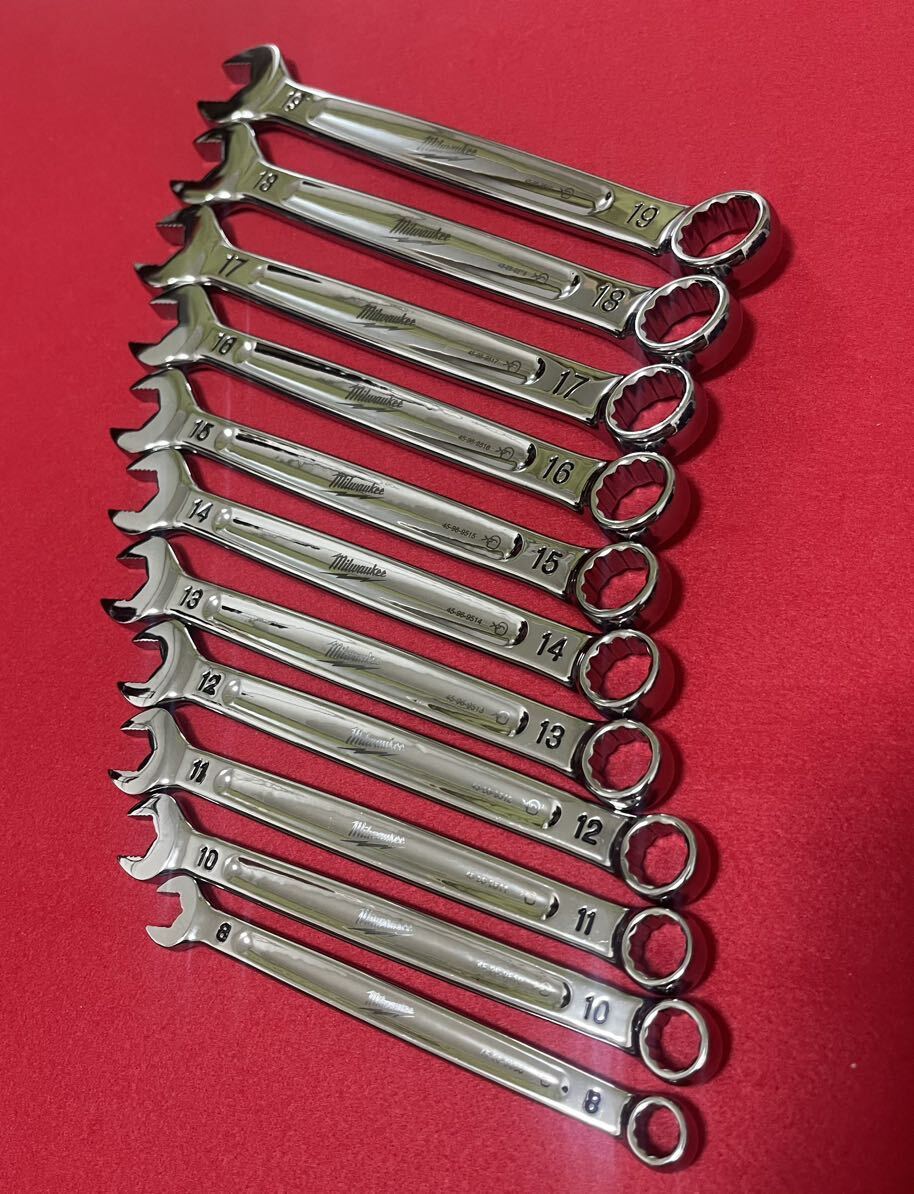 ミルウォーキー Milwaukee コンビネーションレンチ コンビネーションレンチセット スナップオン Snap-on KTC メガネレンチ(コンビネーションレンチ)｜売買されたオークション ...