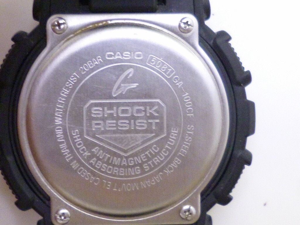Yahoo!オークション - K803-N38-558 CASIO カシオ G-SHOCK ジーショッ...