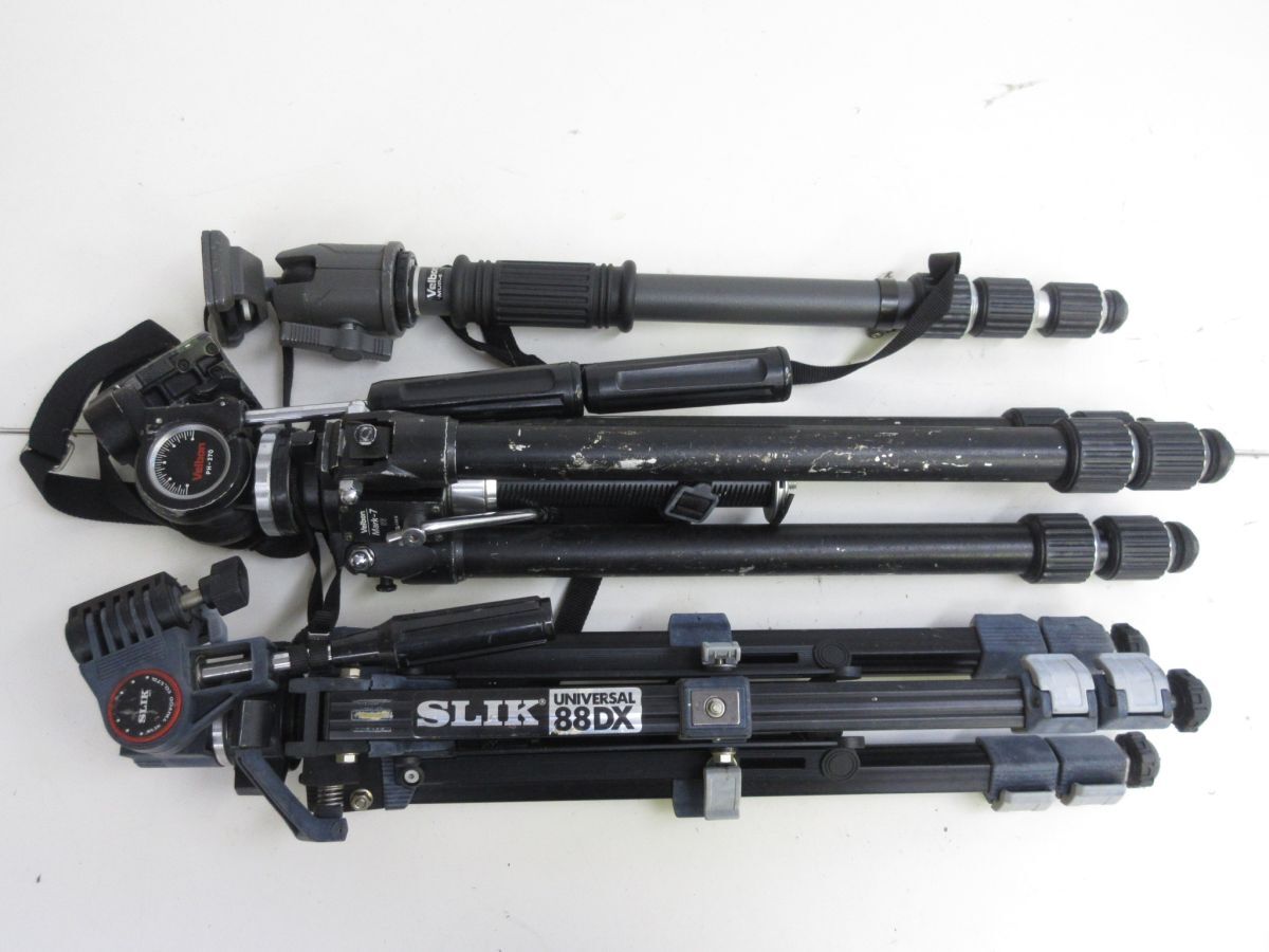 Yahoo!オークション - I076-N29-3952 Velbon MUP-4 PH-173 一脚 Velbon...