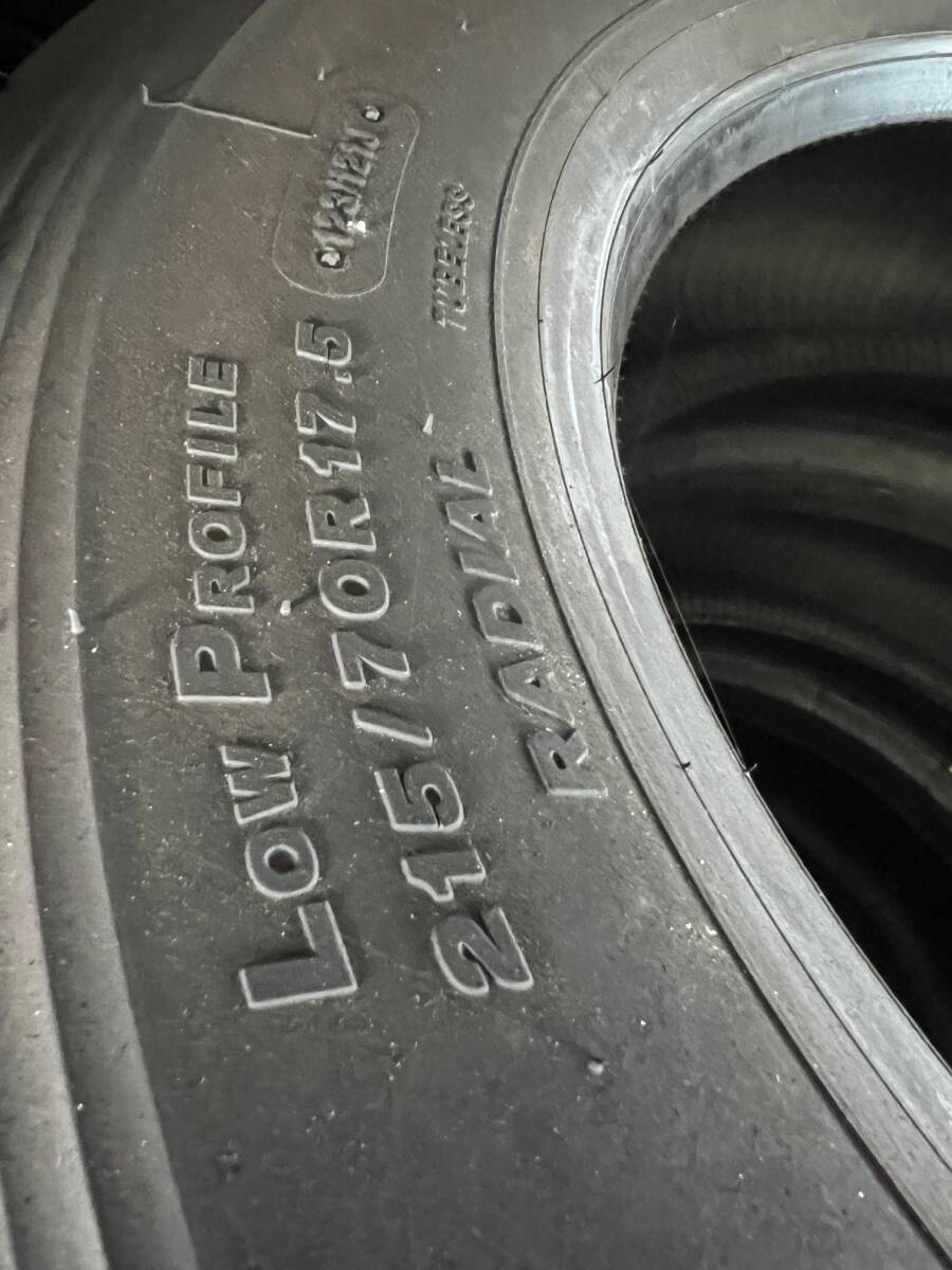 Yahoo!オークション - BS215-R173② 新古品4本 215/70R17.5 ブリヂスト...