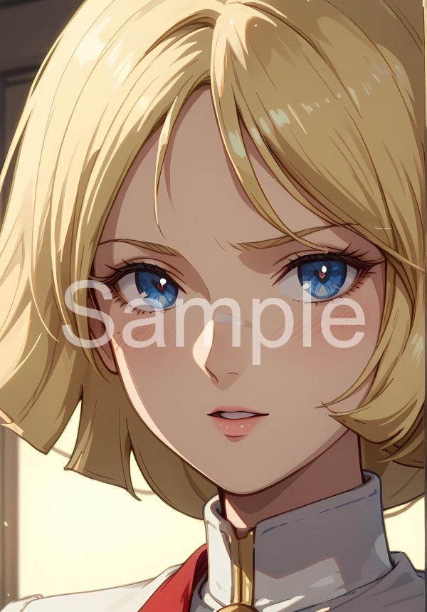 Yahoo!オークション - A0020 機動戦士ガンダム セイラ・マス A4ポスタ...