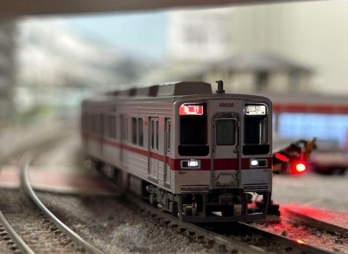Nゲージ東武10030系 行き先点灯 リニューアル車 vvvf車 グリーン Nゲージ東武10030系 行き先点灯 リニューアル車 vvvf車 グリーン