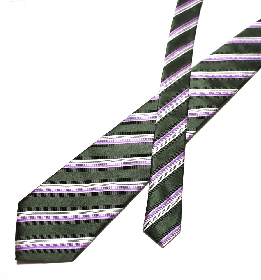 Yahoo!オークション - J106 エルメルジルドゼニア ネクタイ ストライプ...